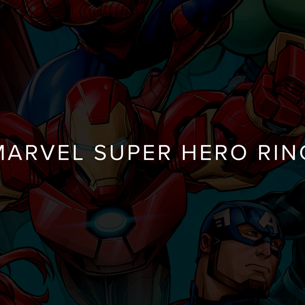 Marvel Super Hero Rings