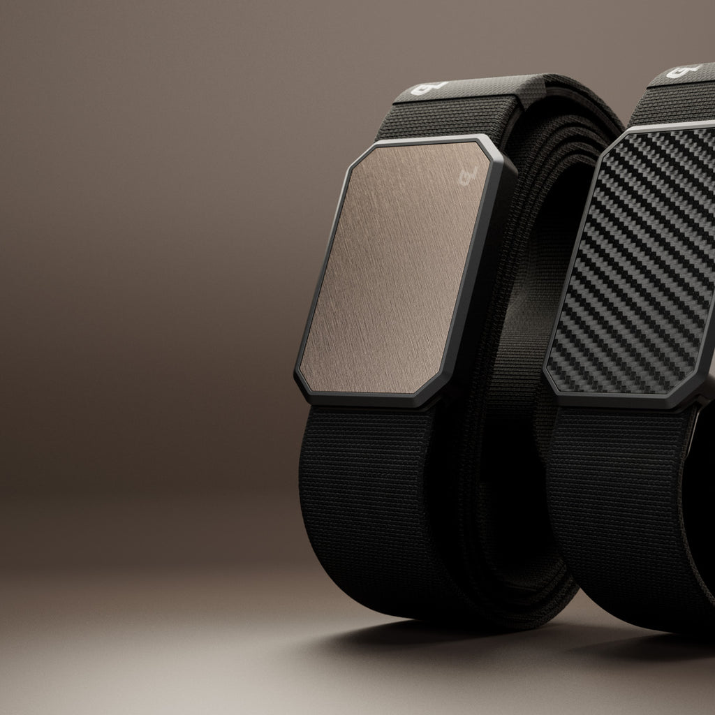 Bronze and Carbon Fiber Belts