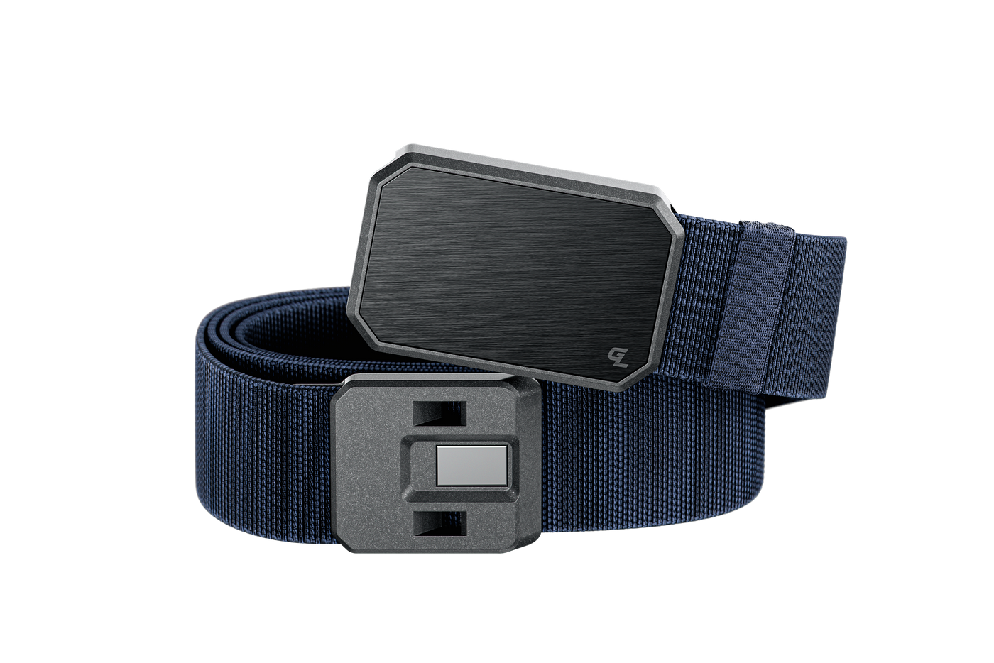 Blue Belt With Gun Metal Buckle from Groove Life