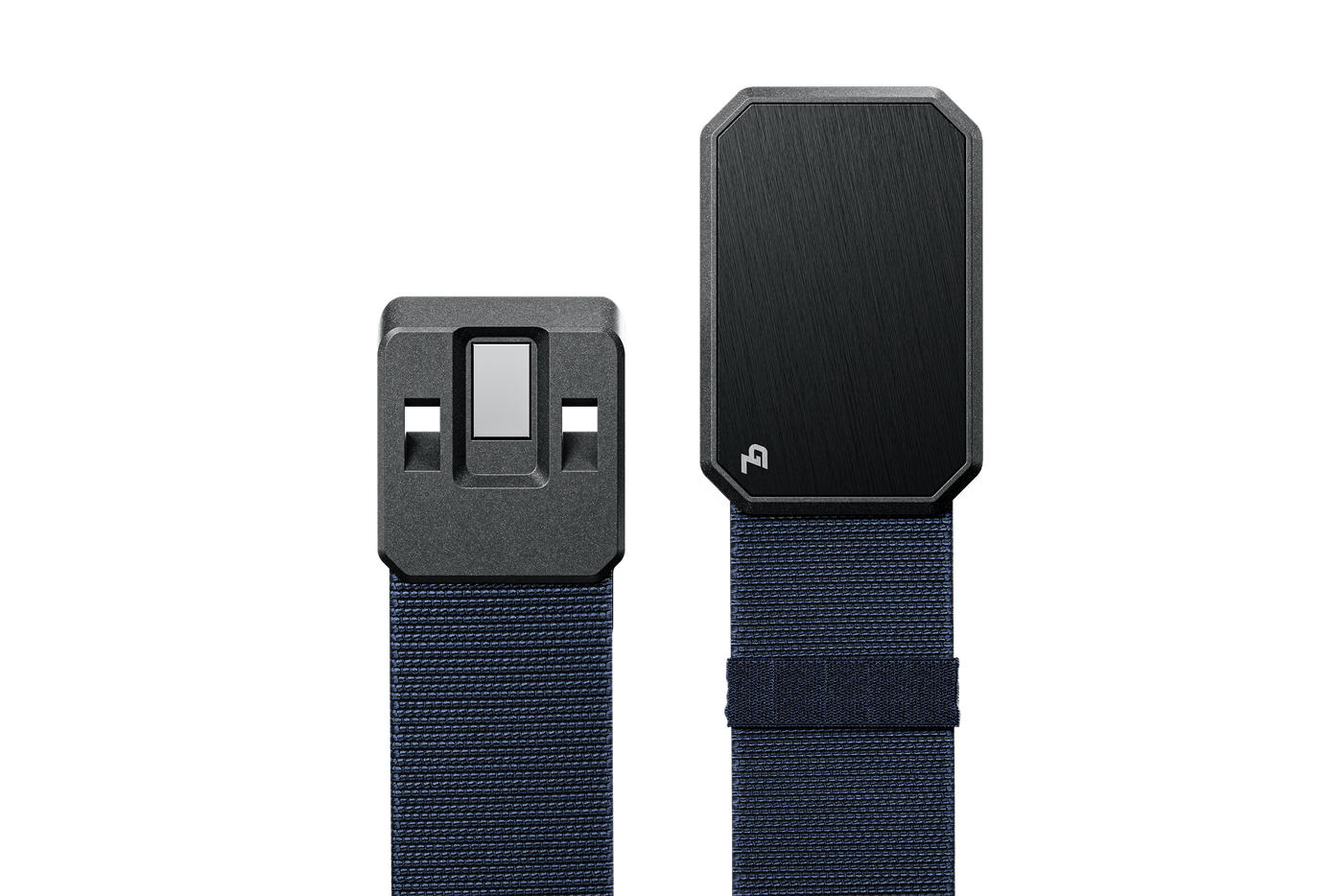 Blue Belt With Gun Metal Buckle from Groove Life