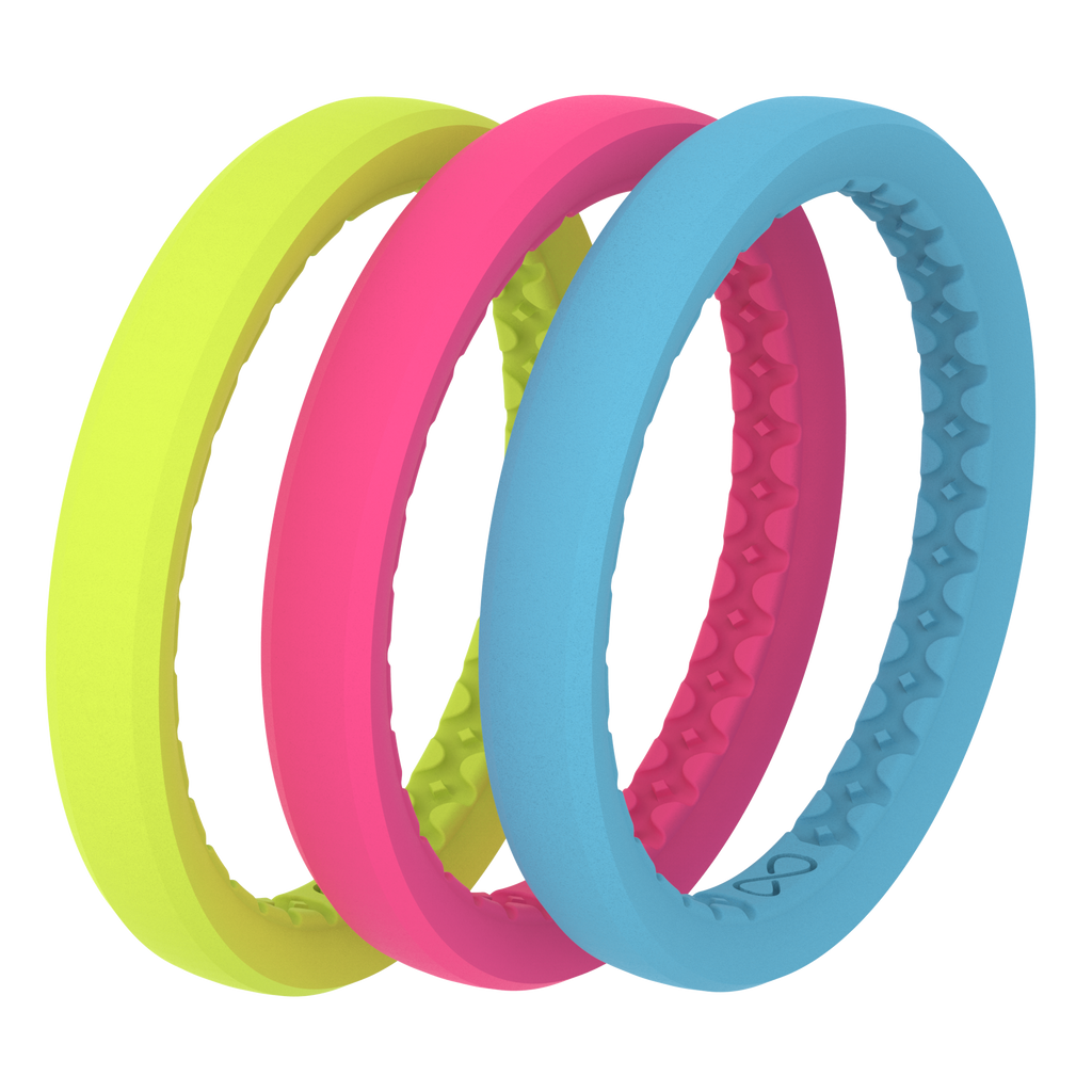 The Boardwalk - Stackable Silicone Ring for Women