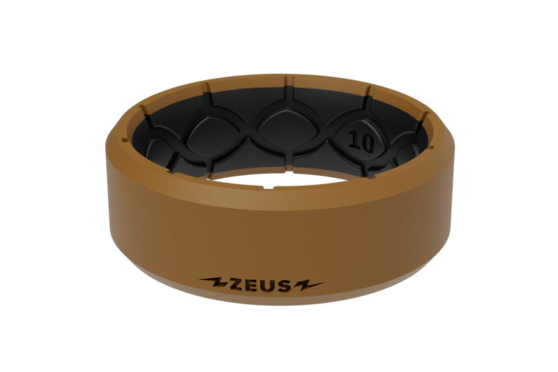 Zeus Silicone Ring with 3 Rings Fused into 1 Ultra Durable Band