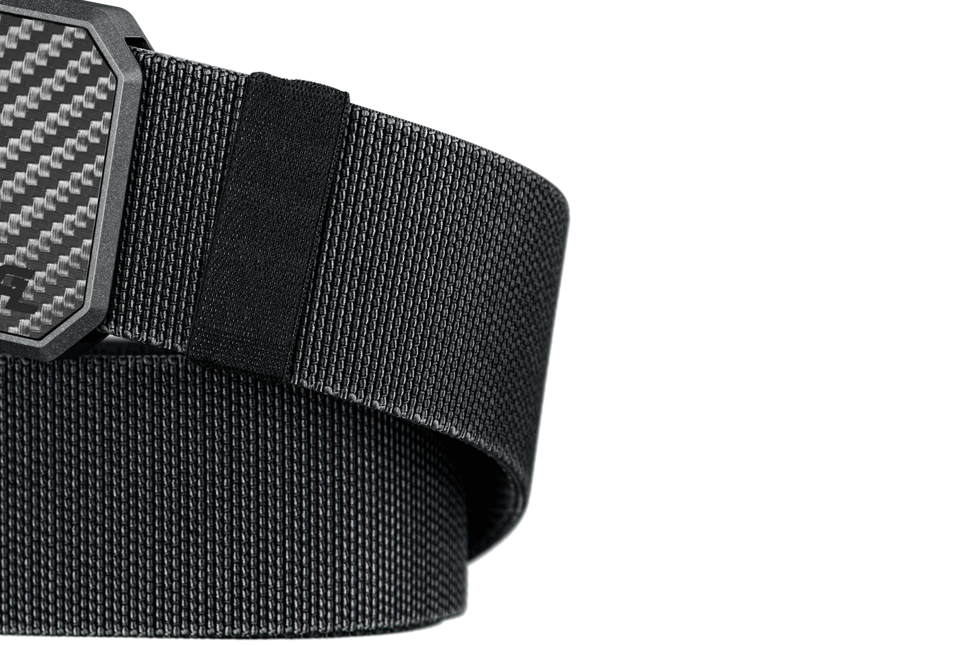 Black Belt With Carbon Fiber Buckle from Groove Life