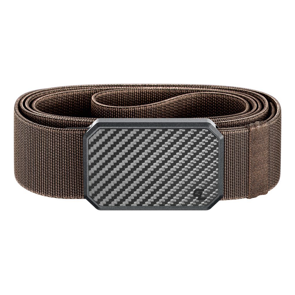 Dark Earth Belt With Carbon Fiber Buckle from Groove Life