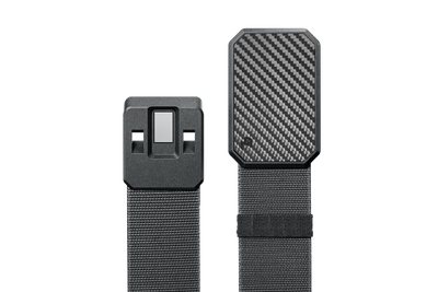 Grey Belt With Carbon Fiber Buckle from Groove Life