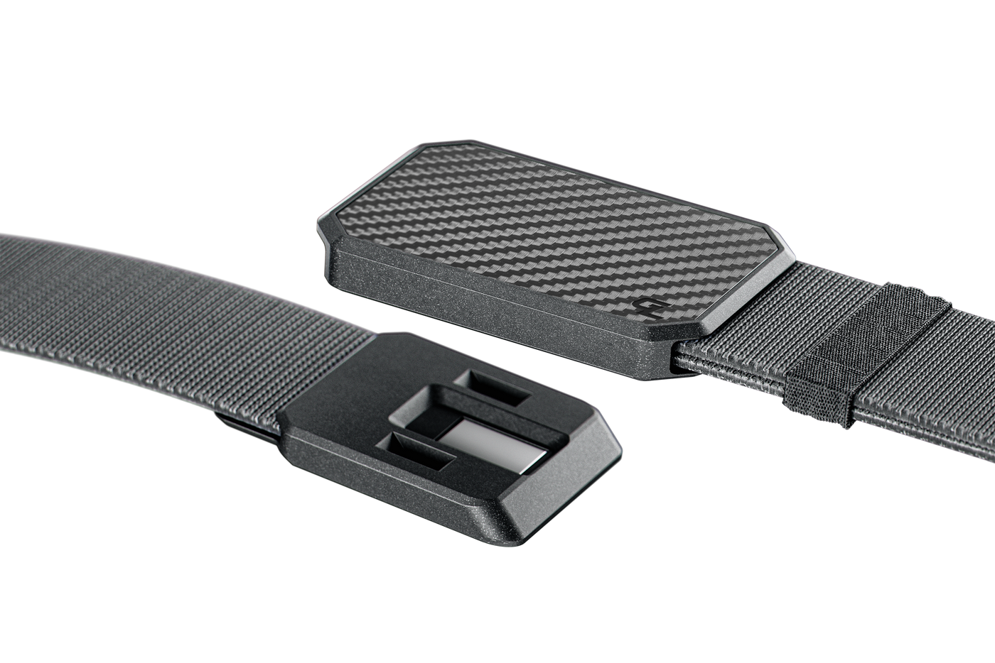 Grey Belt With Carbon Fiber Buckle from Groove Life