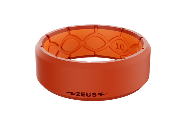 Zeus Silicone Ring with 3 Rings Fused into 1 Ultra Durable Band