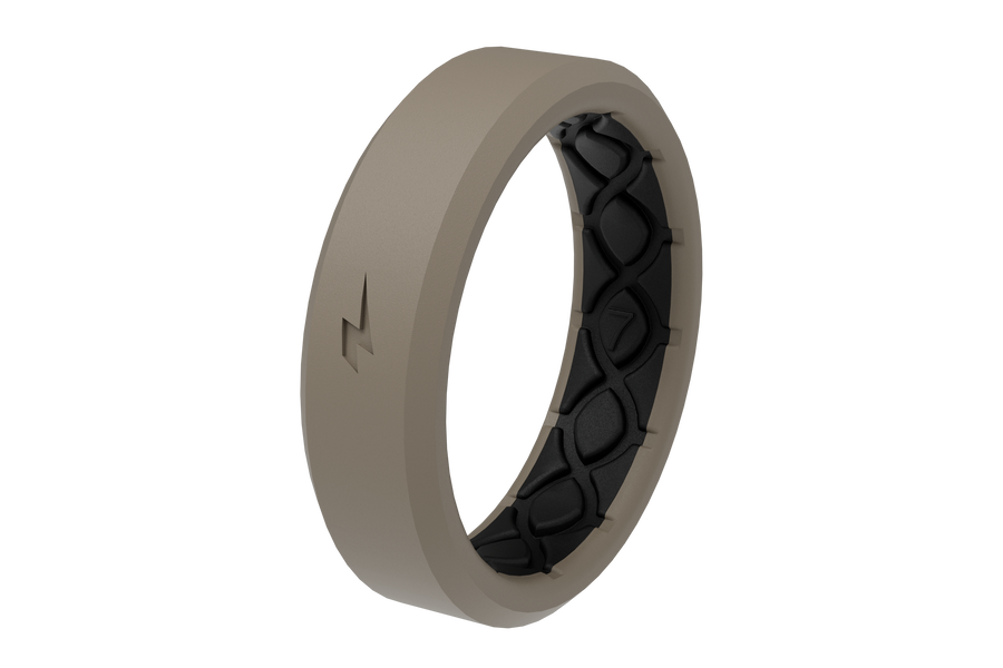 Zeus Silicone Ring with 3 Rings Fused into 1 Ultra Durable Band ...