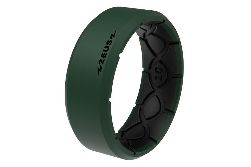 Zeus Silicone Ring with 3 Rings Fused into 1 Ultra Durable Band