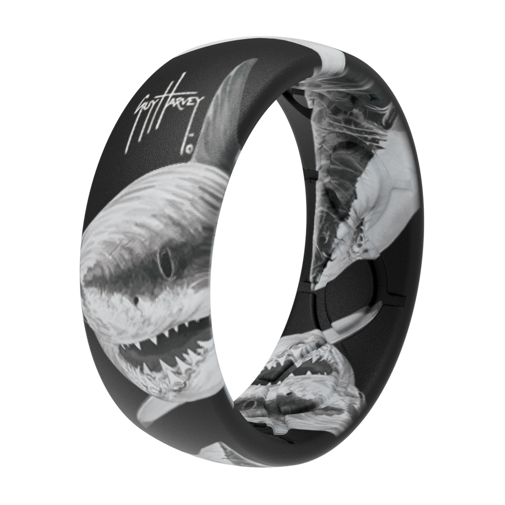 Groove Life - Guy Harvey Great White Shark Ring