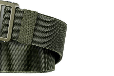 Belt - Base Camp Green Colored Belt, Groove Belt Ultra