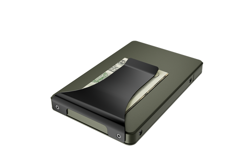 Groove Wallet® with MagSafe Plate - Base Camp Green
