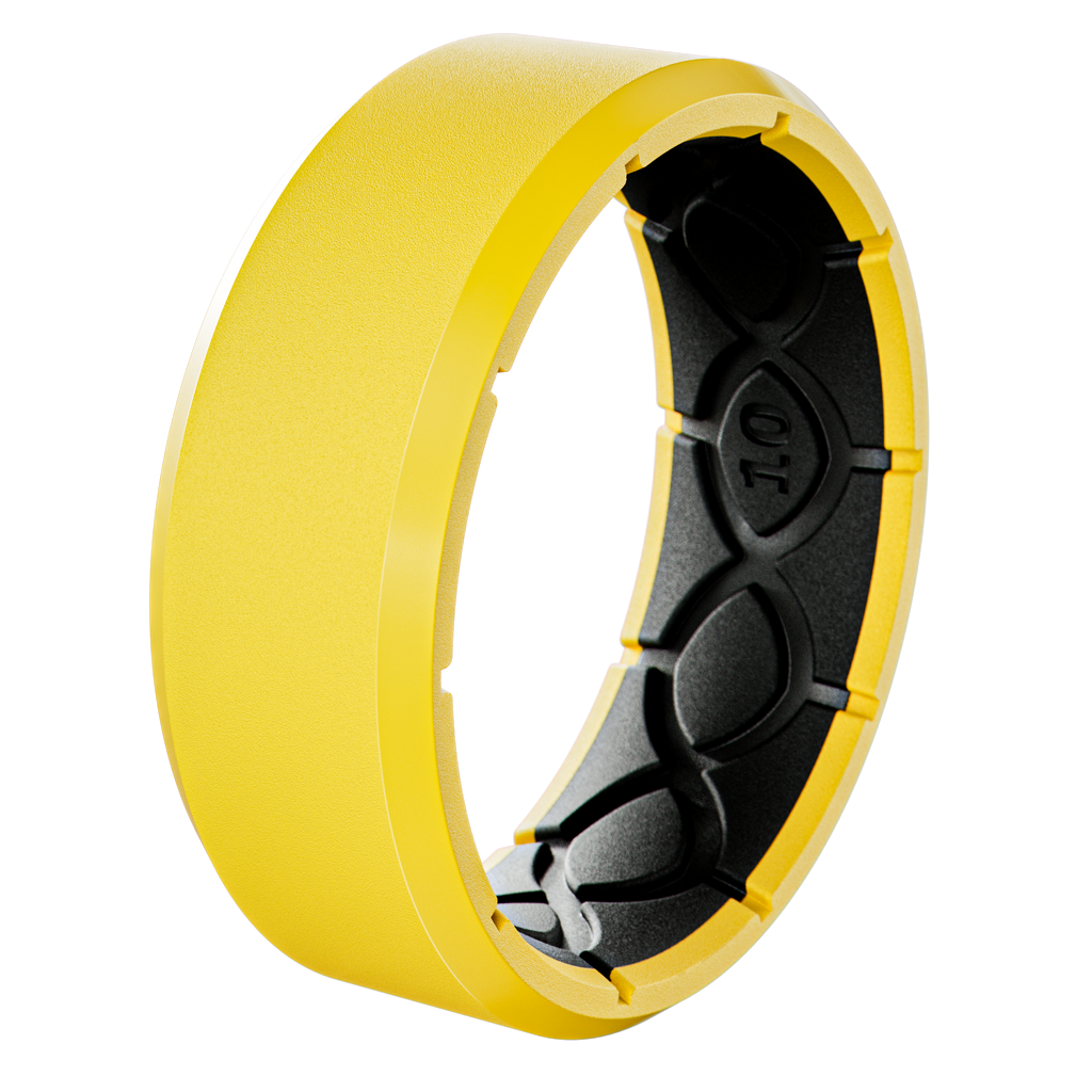 Zeus Pulse Yellow Rings | Limited Edition Zeus Ring by Groove Life