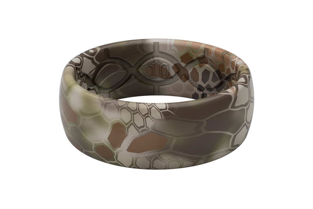 Get The Kryptek Highlander camouflage Silicone Ring Today!