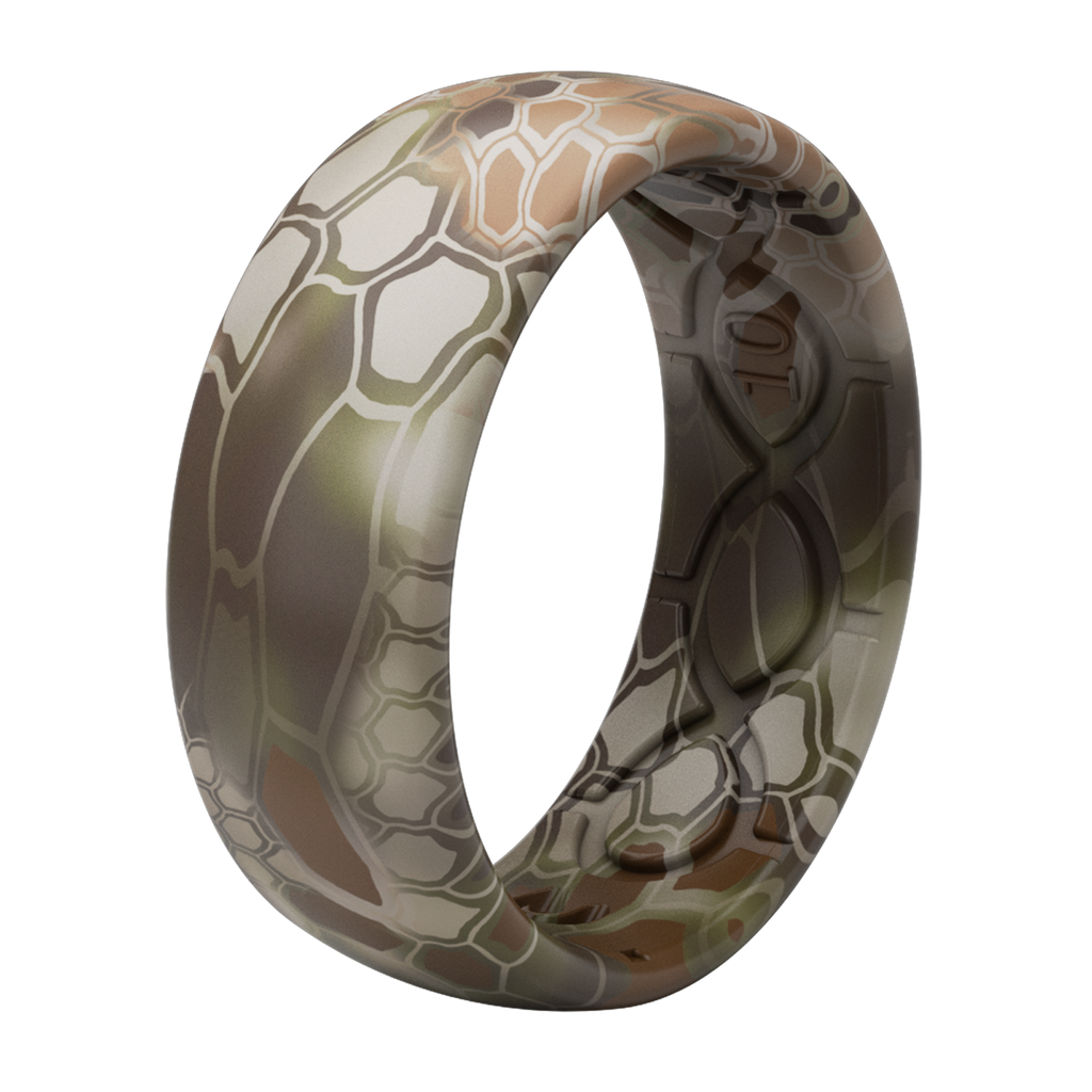 Get The Kryptek Highlander camouflage Silicone Ring Today!