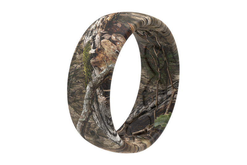 Mossy Oak Camo Silicone Rings, Watch Bands, and Belts
