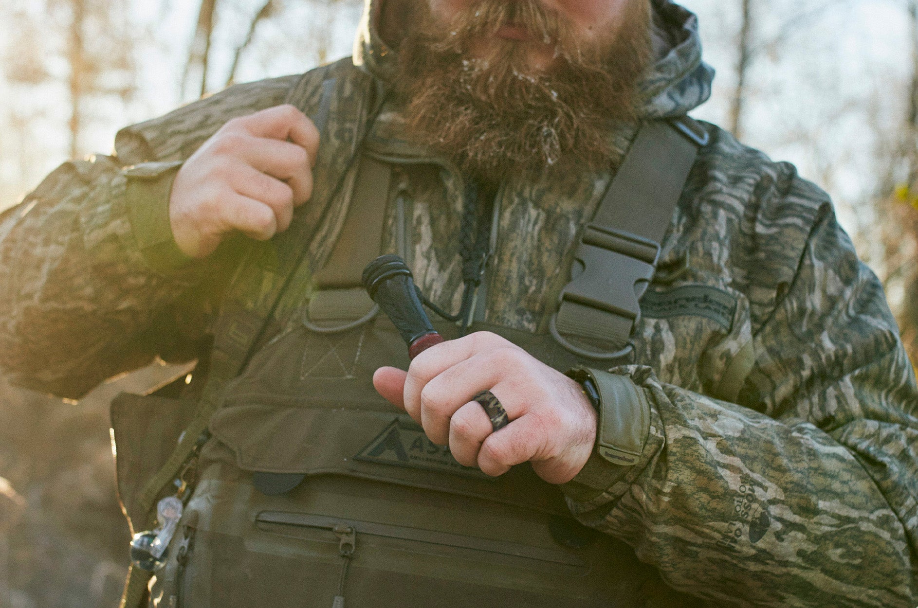 Camo Buck Commander Tattoo