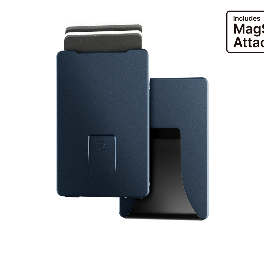 Groove Wallet® with MagSafe Plate - Abyss Navy