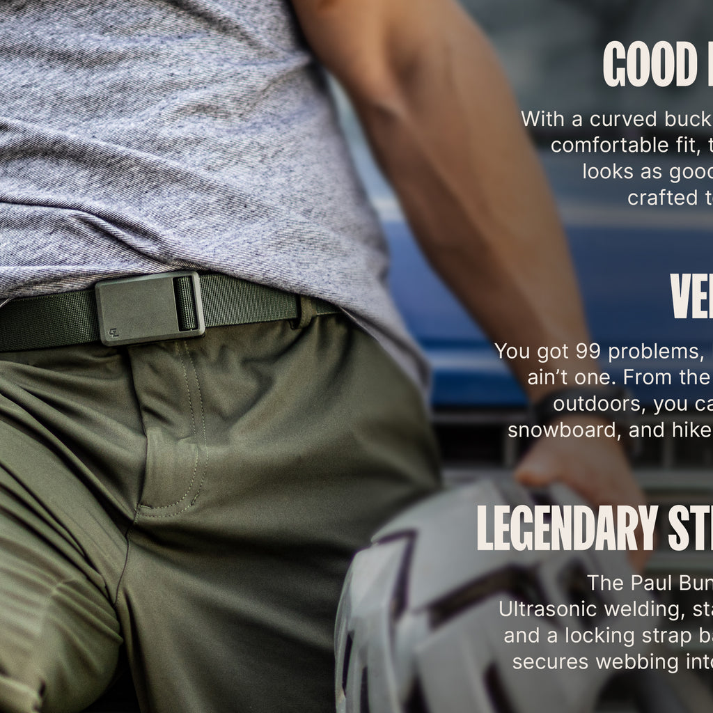 Belt - Blue (Abyss) Colored Belt, Groove Belt Ultra