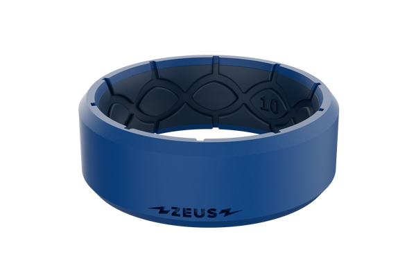 Zeus Silicone Ring with 3 Rings Fused into 1 Ultra Durable Band