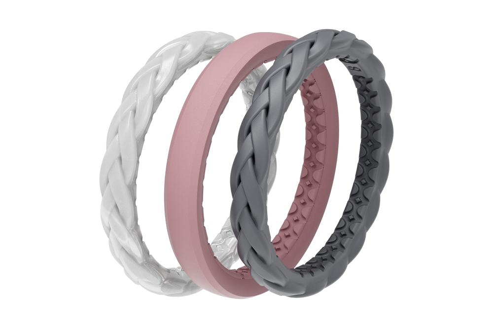 The Serenity - Stackable Silicone Ring for Women