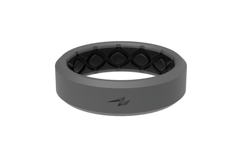 Zeus Silicone Ring with 3 Rings Fused into 1 Ultra Durable Band
