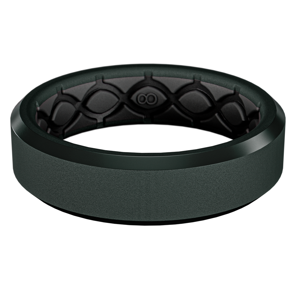 Zeus Boreal Green | Limited Edition Zeus Thin Ring by Groove Life