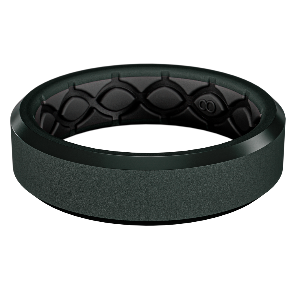 Zeus Boreal Green | Limited Edition Zeus Thin Ring by Groove Life