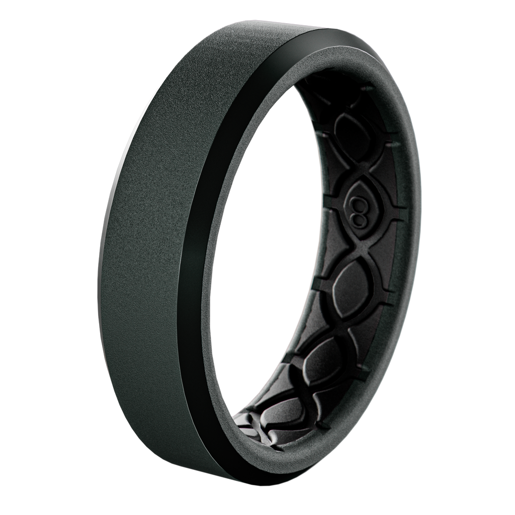 Zeus Boreal Green | Limited Edition Zeus Thin Ring by Groove Life