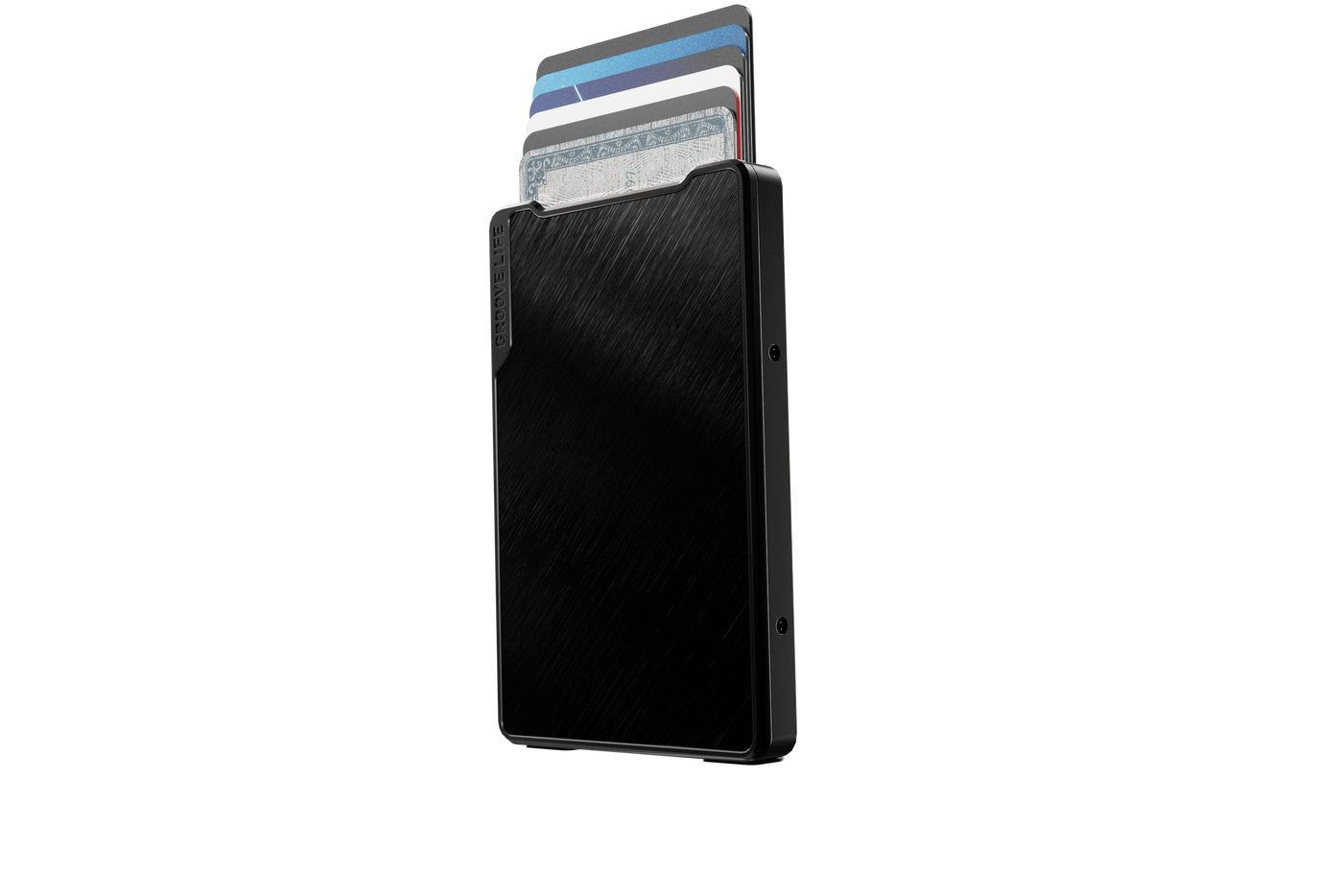 Groove Smart Wallet Trace In Midnight Black