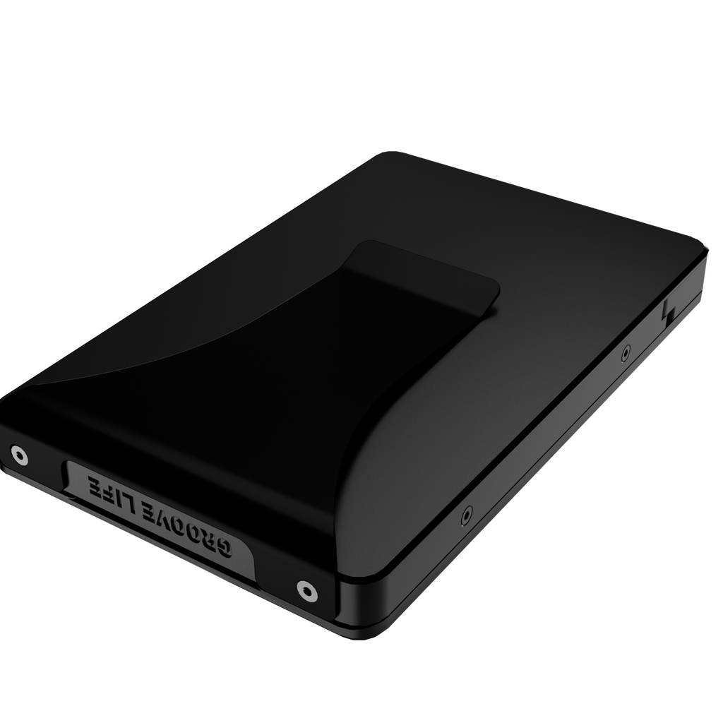 Groove Smart Wallet Trace In Midnight Black