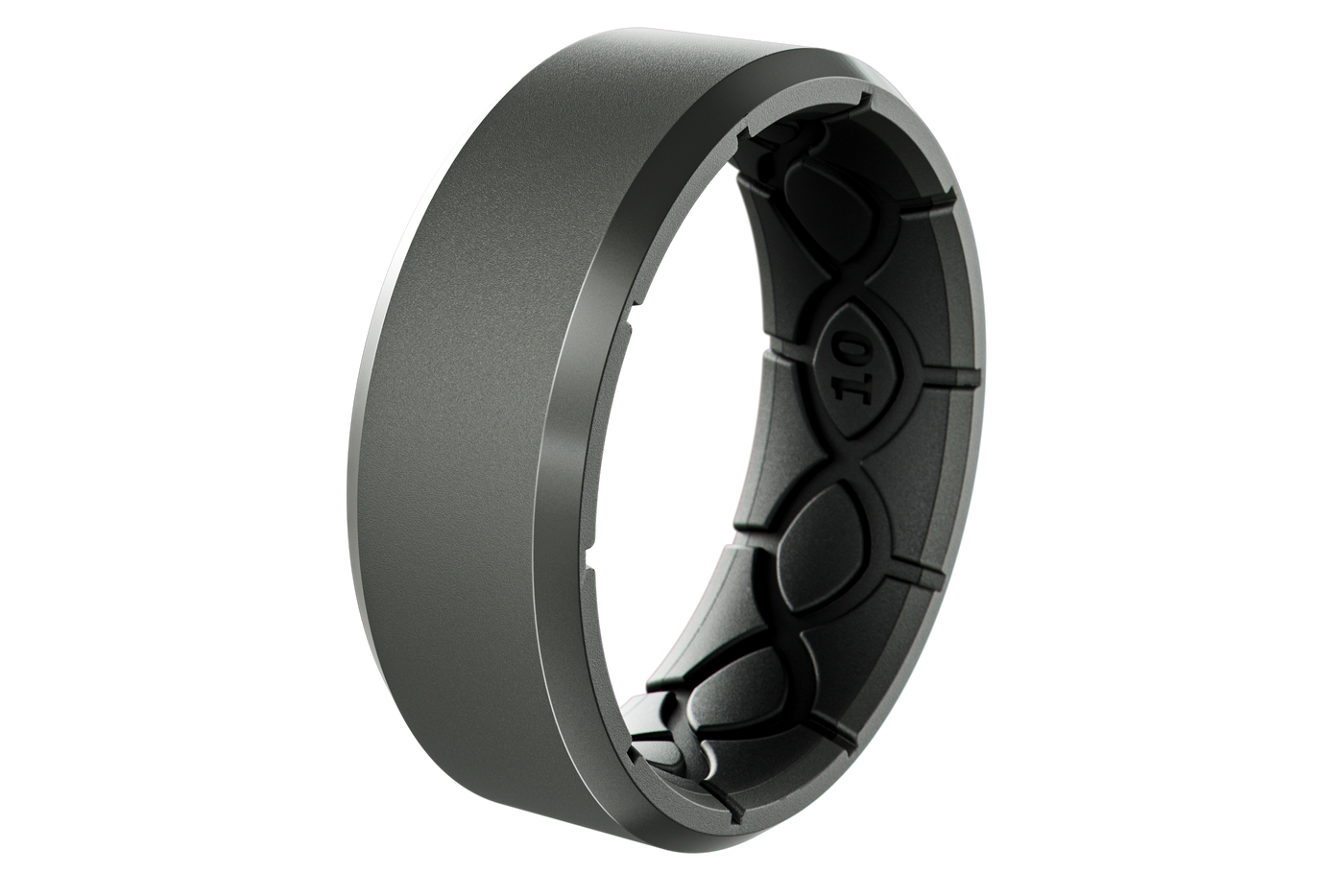 Groove Life Zeus Edge Silicone Ring - Shadowed Olive
