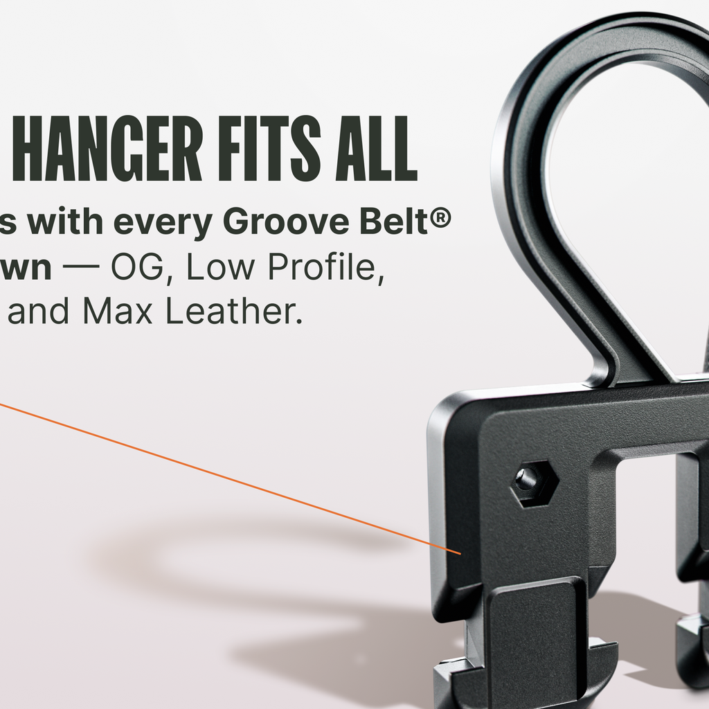 Groove Belt® Hanger - 2-Pack