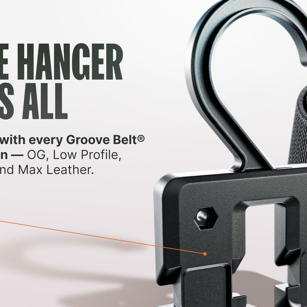Groove Belt® Hanger | Organize & Protect Your Groove Belts