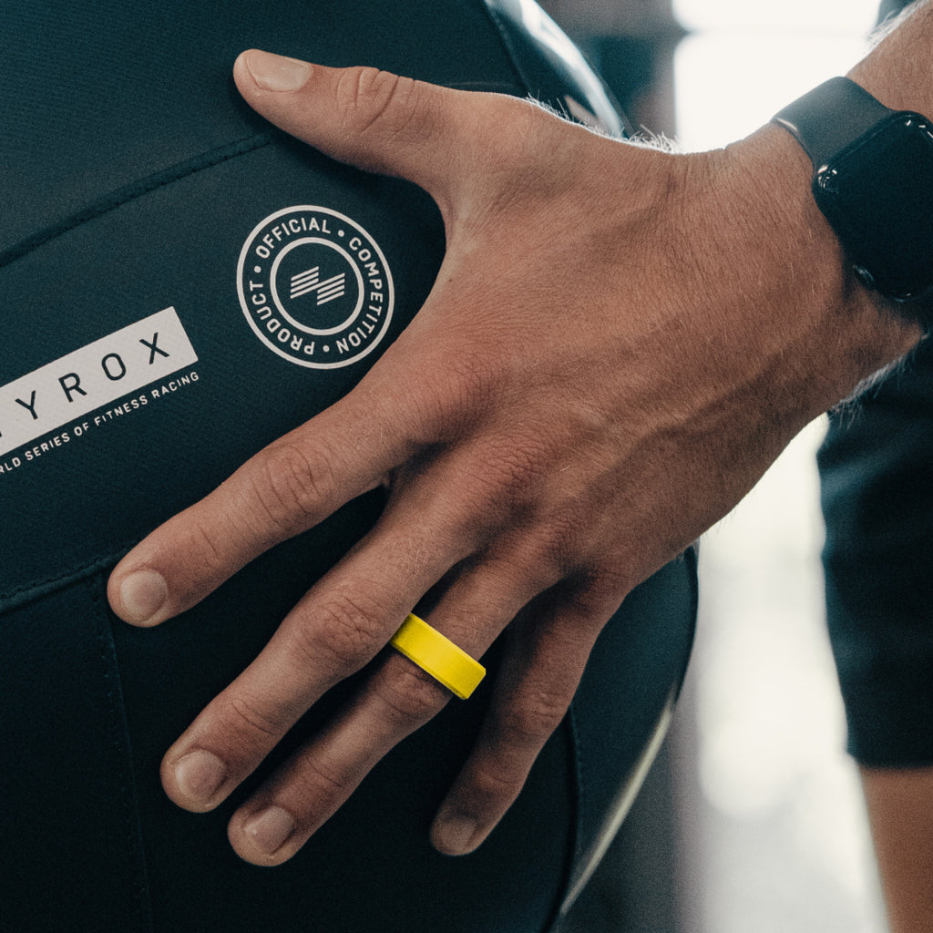 Zeus Pulse Yellow Rings | Limited Edition Zeus Ring by Groove Life