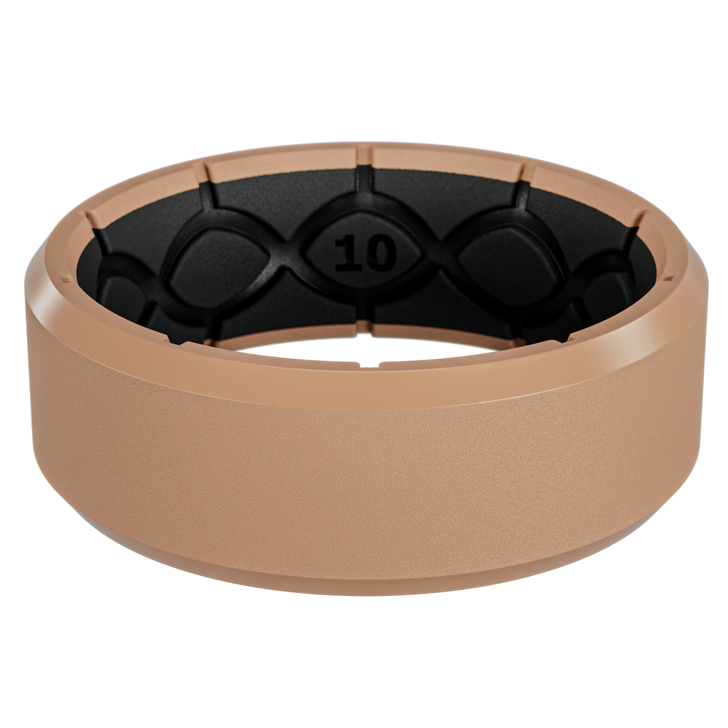 Zeus Edge Dusty Tan Ring | Limited Edition Zeus Ring by Groove Life