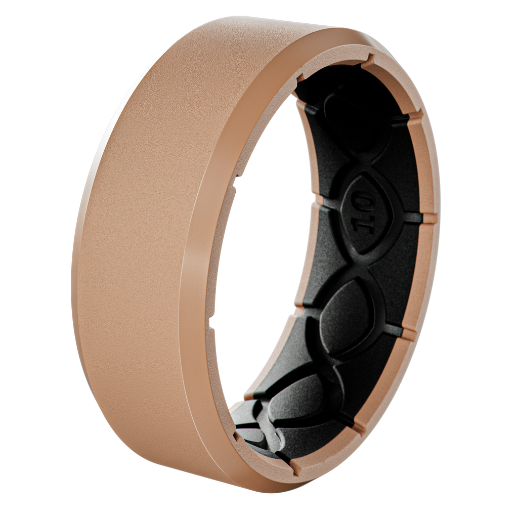 Zeus Edge Dusty Tan Ring | Limited Edition Zeus Ring by Groove Life