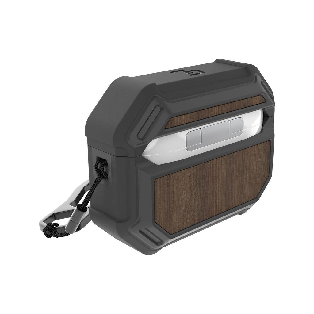 Groove Case Gun Metal/Walnut for AirPods Pro