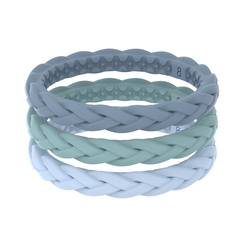Soothing Seaside Stackable Rings from Groove Life®