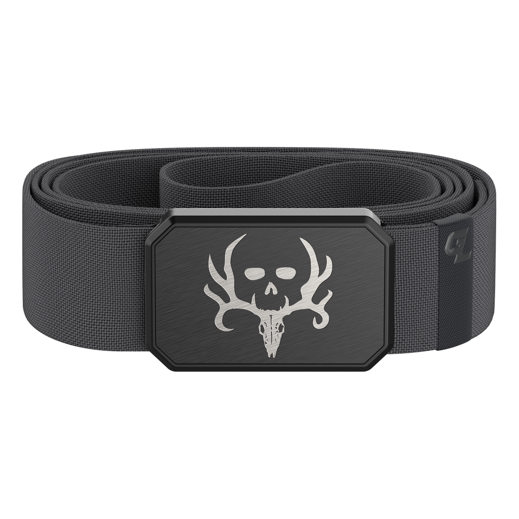 Bone Collector Groove Belt Deep Stone Grey/Gun Metal