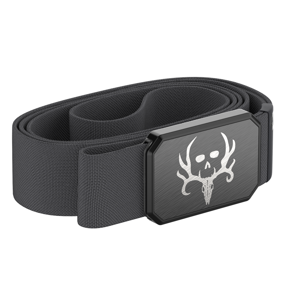 Bone Collector Groove Belt Deep Stone Grey/Gun Metal
